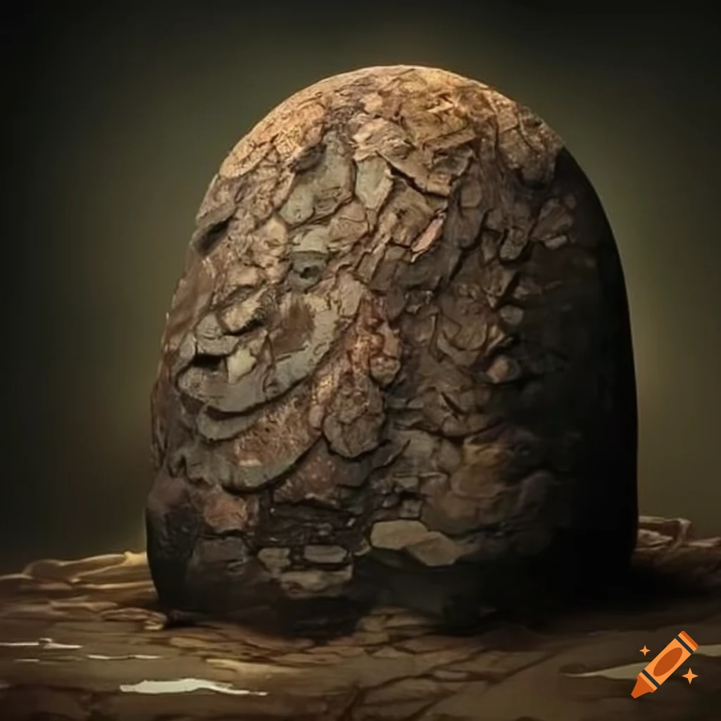 Mysterious stone relic on Craiyon