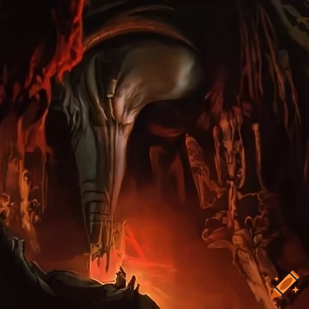 Beyond the abyss on Craiyon