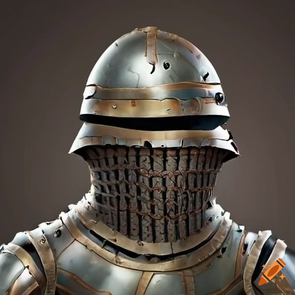 Ant-filled suit of armor on Craiyon