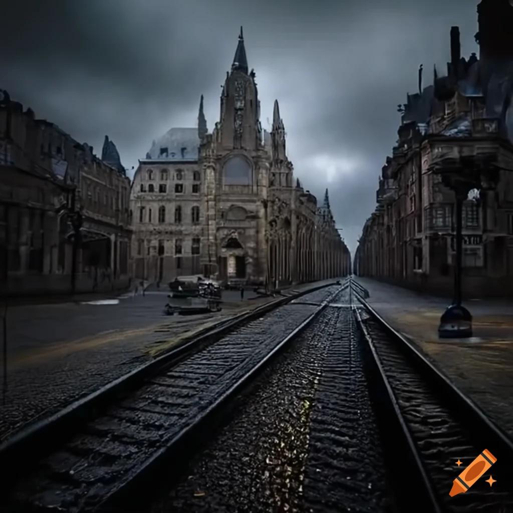 Chaotic end-of-the-world scene in stunning 8K quality on Craiyon