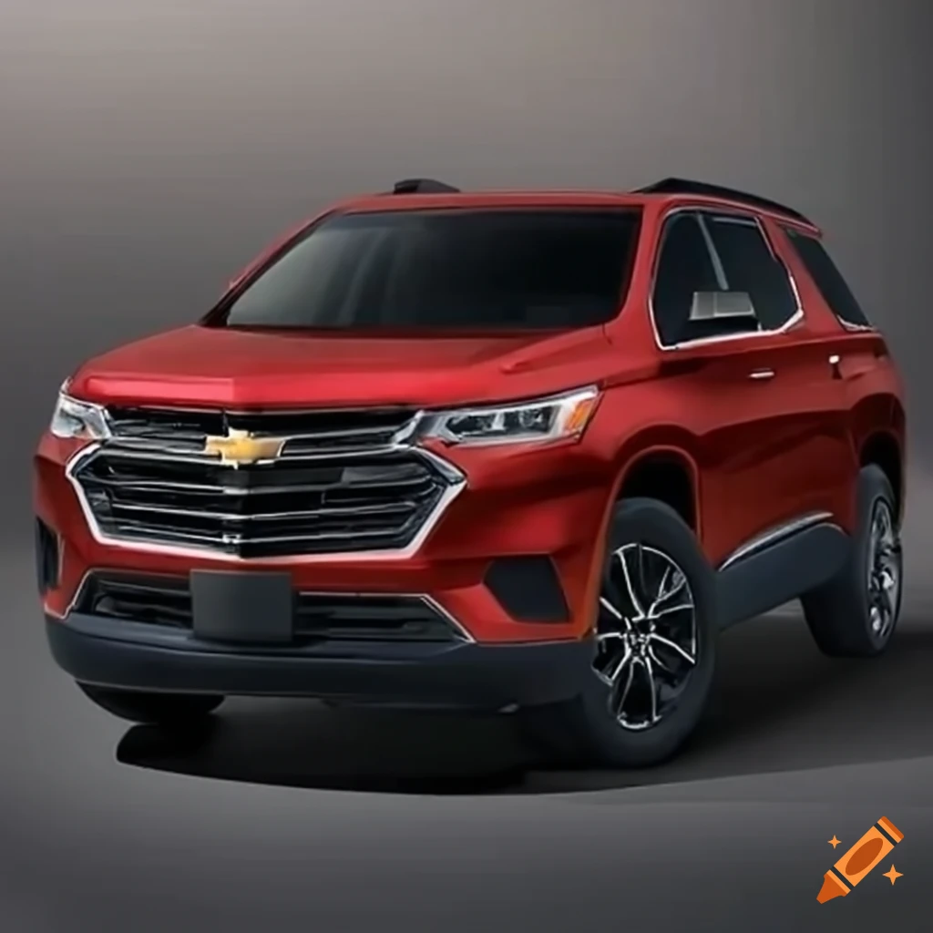 2024 chevrolet traverse boxy on Craiyon