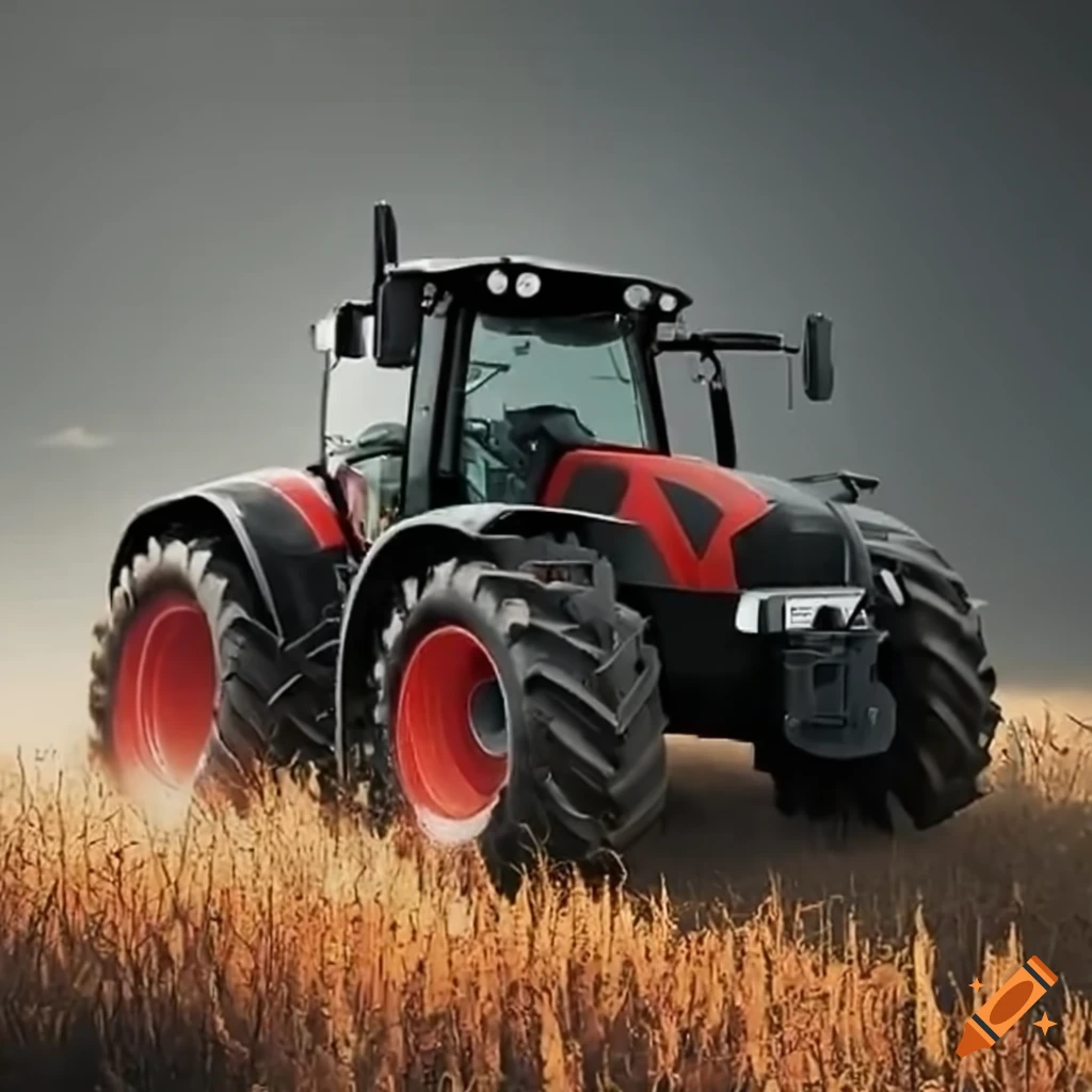 Valtra tractor on Craiyon