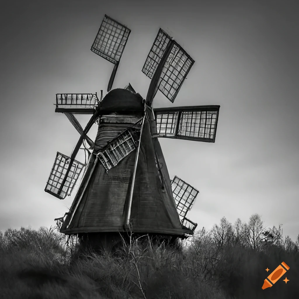 Windmill chaos on Craiyon