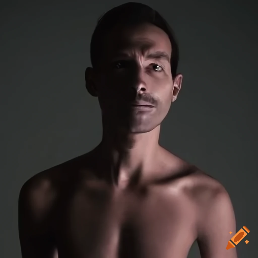 Realistic hyperrealistic man, 30 years old, strong build on Craiyon