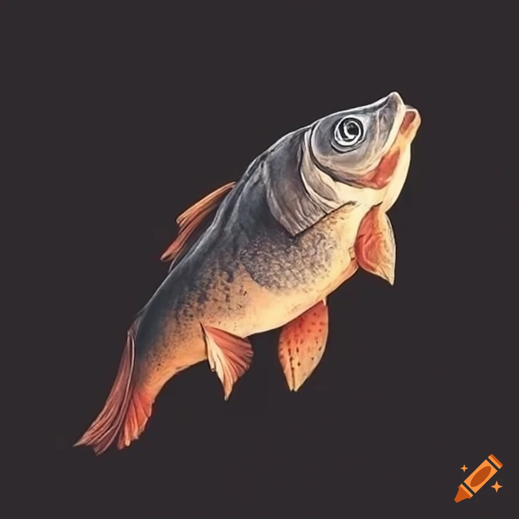 7 pound carp fish on Craiyon