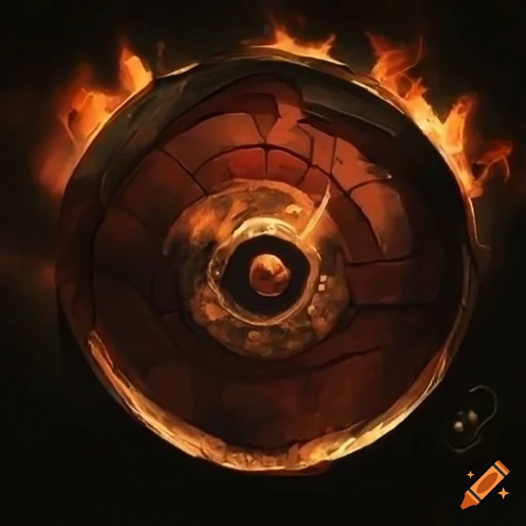 Arcane crucible forge on Craiyon