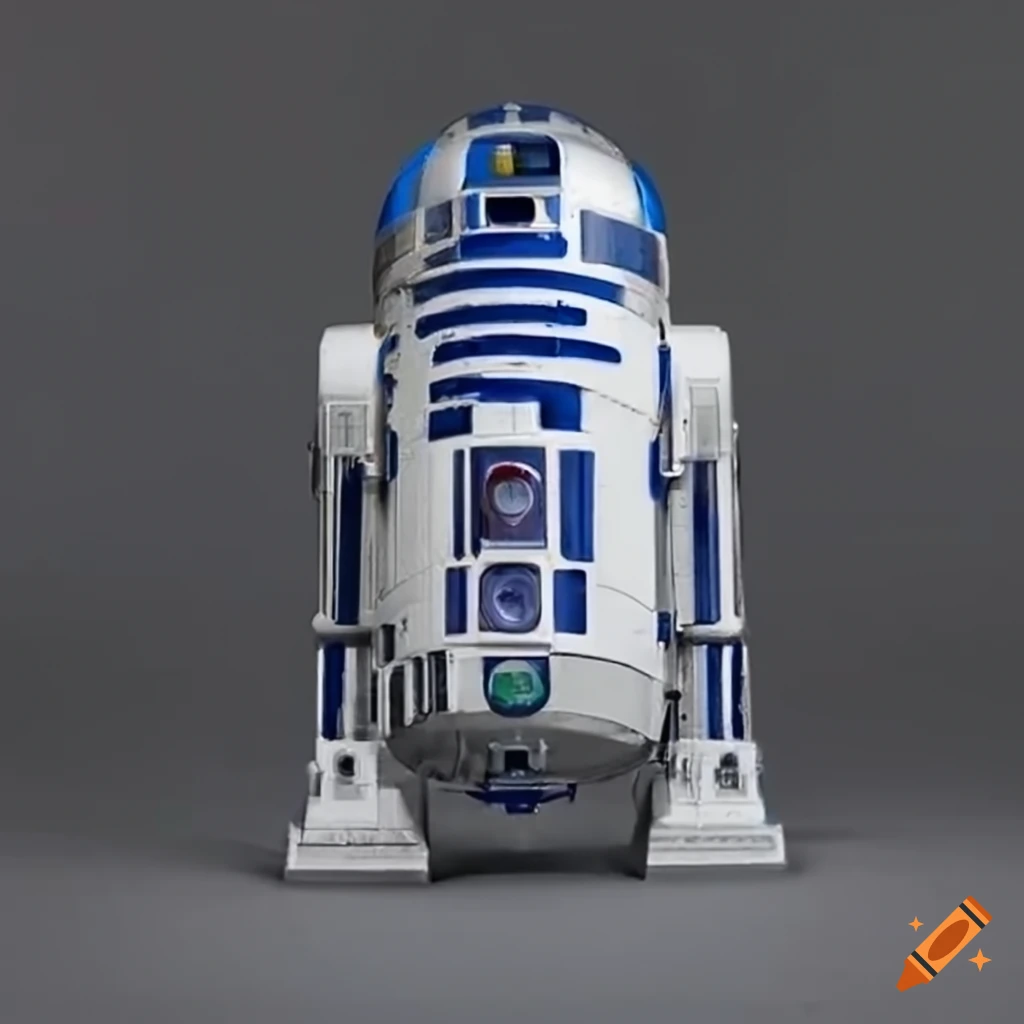 R2-d2 droid from star wars on Craiyon
