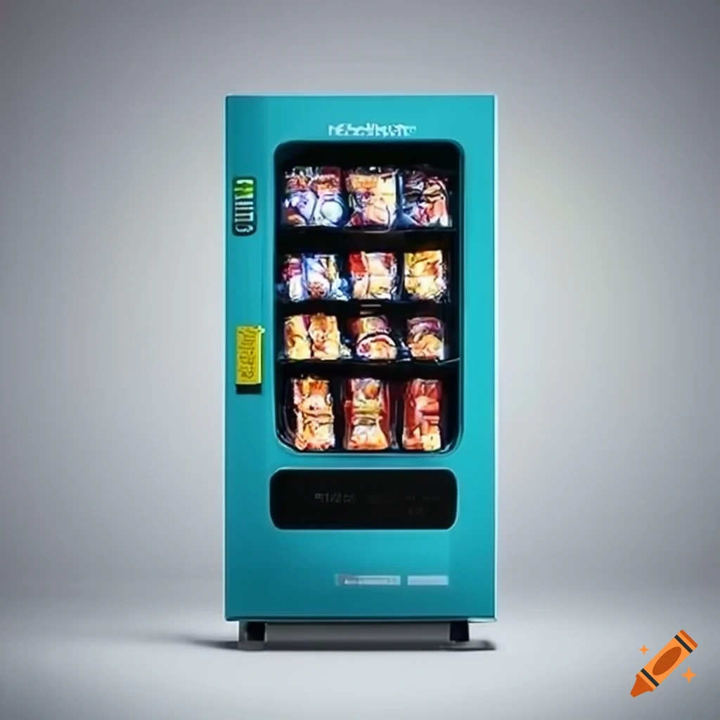 Smart vending machine on Craiyon