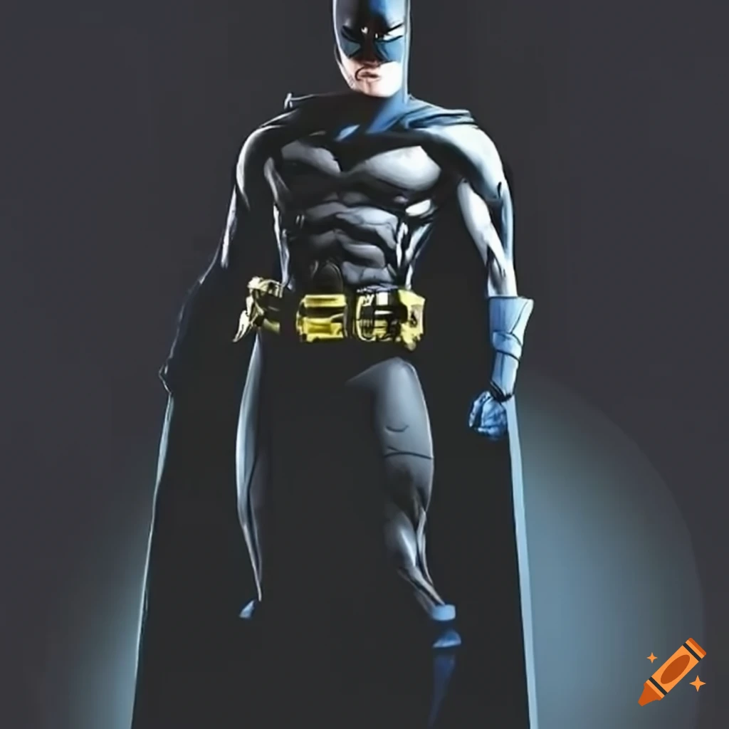 Batman looking up on Craiyon