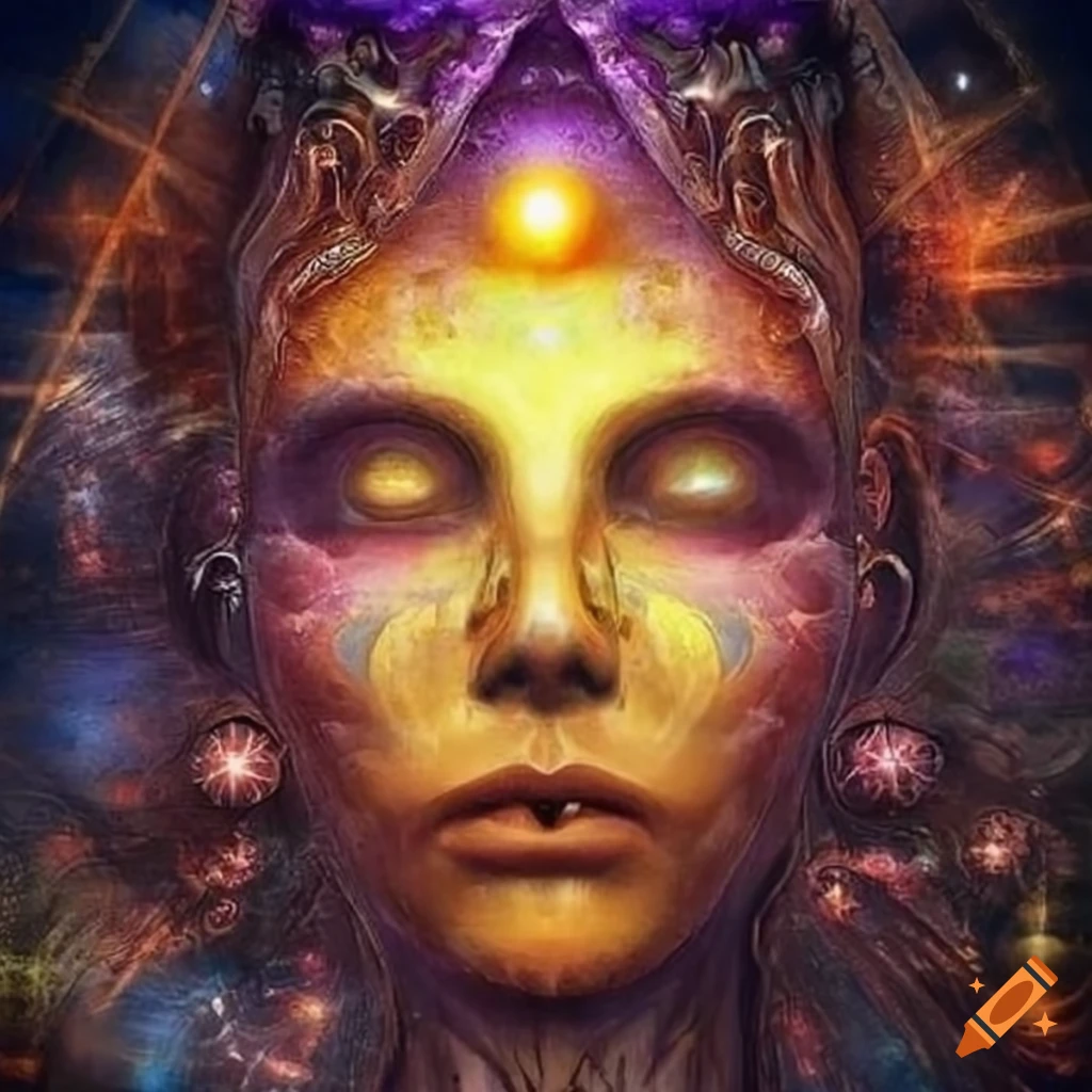 Deep esoteric truth within mystical relic on Craiyon