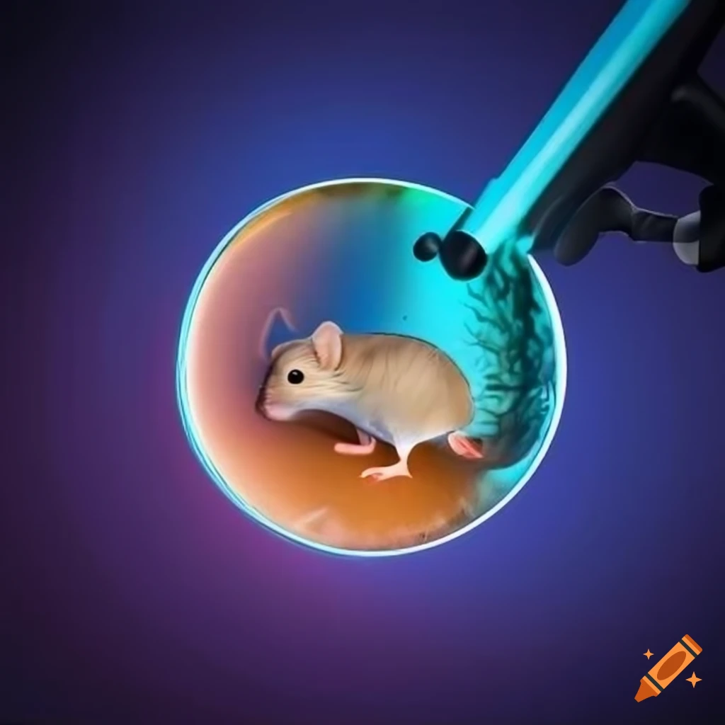 Logo concept for Spiny Mice Optic Nerve Regeneration lab with a mouse ...