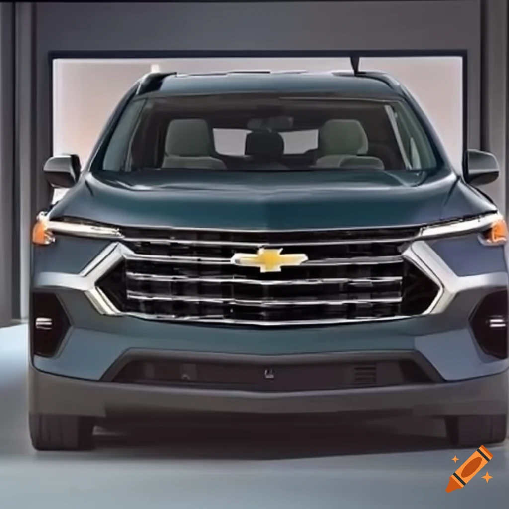 2024 chevrolet traverse boxy on Craiyon
