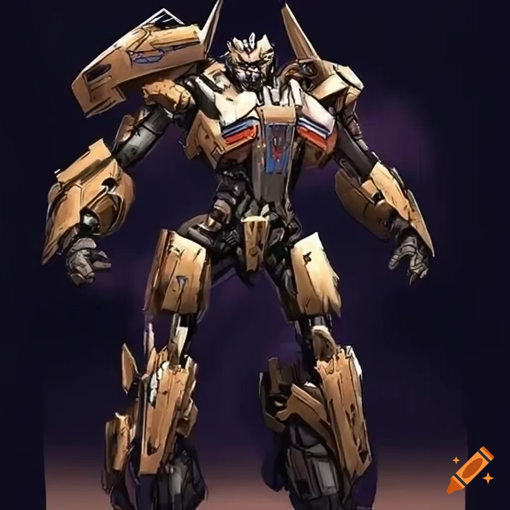 Transformers victory autobot Dai Atlas in modern movie style on Craiyon