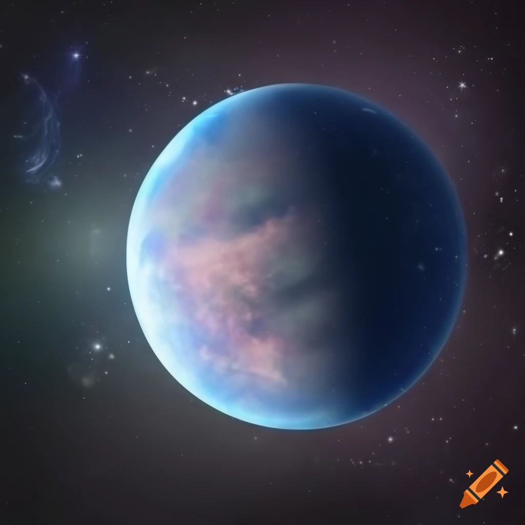 Space planet on Craiyon