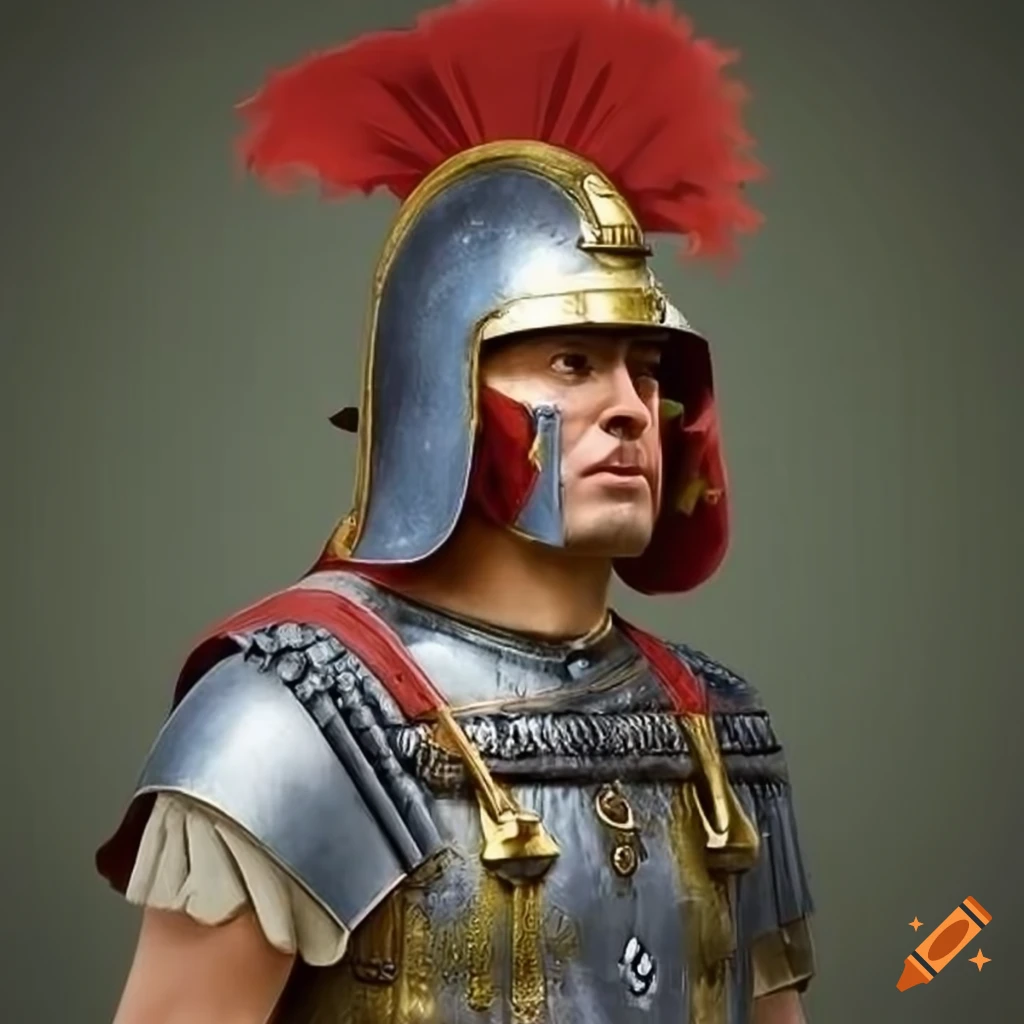 Roman guard on Craiyon