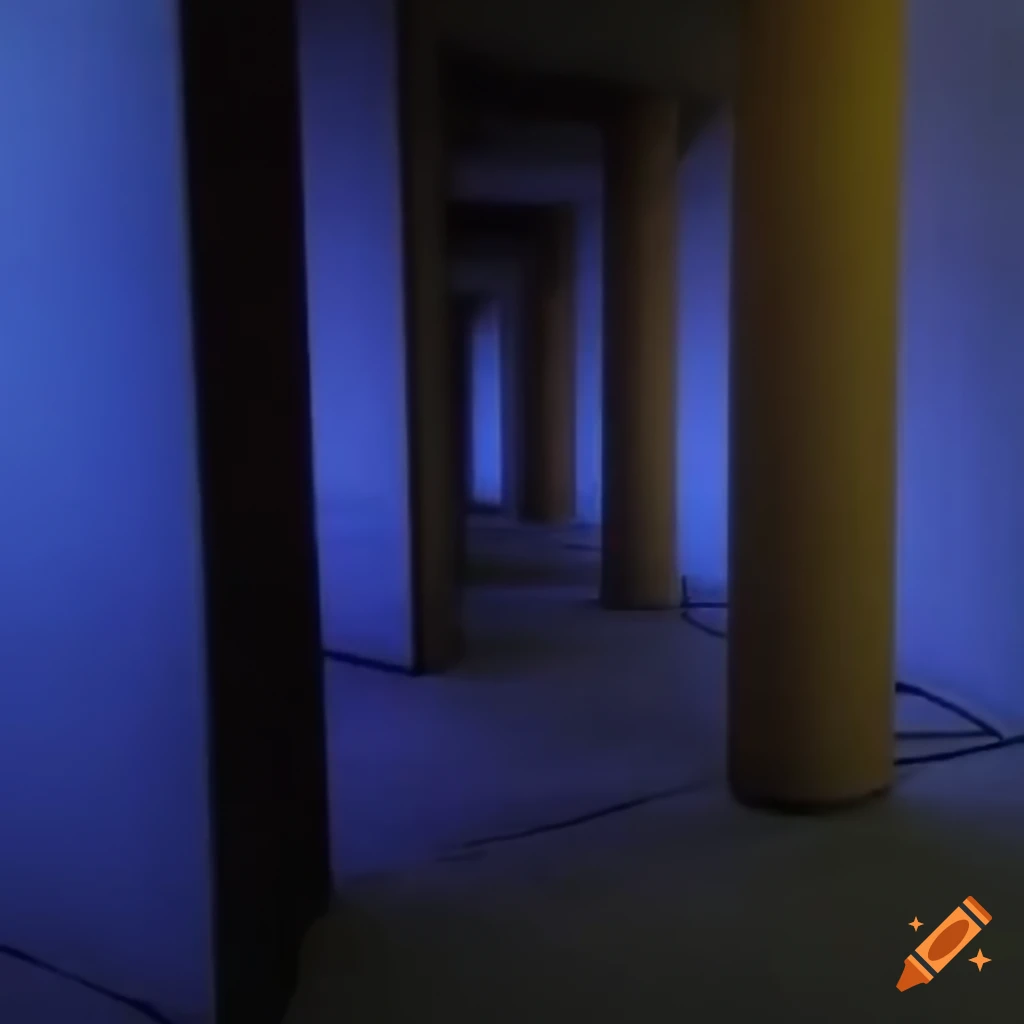 Liminal space with a weird vibe on Craiyon