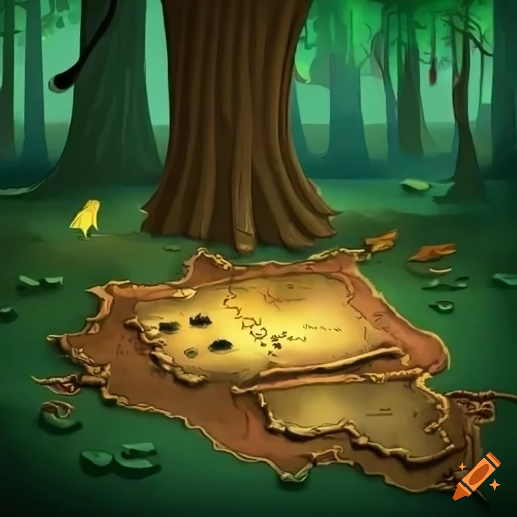 Animated Treasure Map