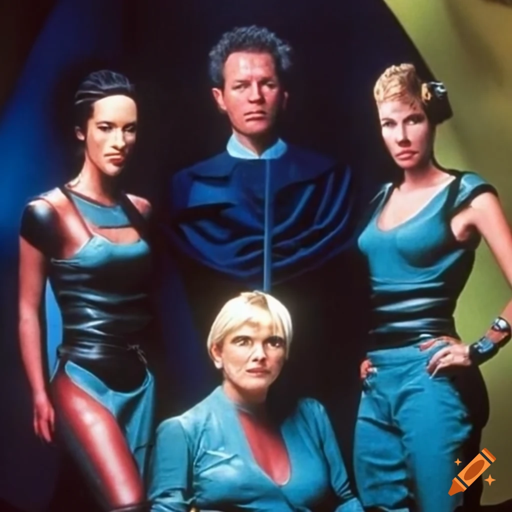 Promotional image for the Australian sci-fi series "The Bright Future ...