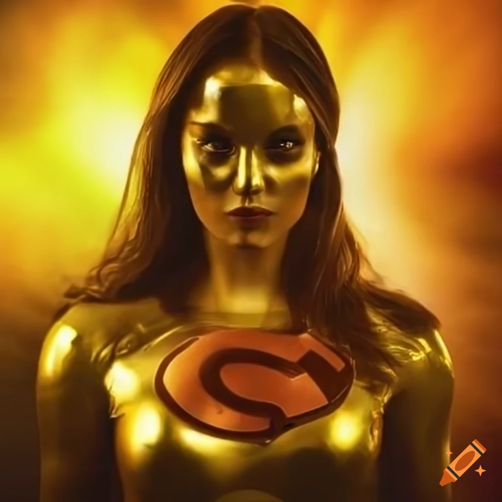 Golden superhero element inspired by au on Craiyon