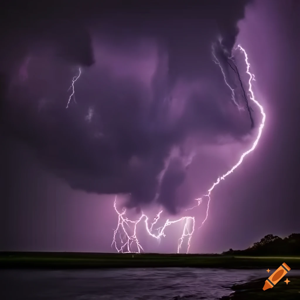 Thunderstorm on Craiyon