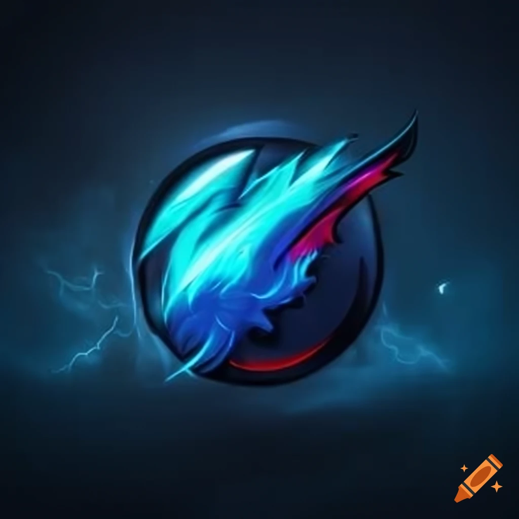 Intensity esports team logo with thunder element on Craiyon