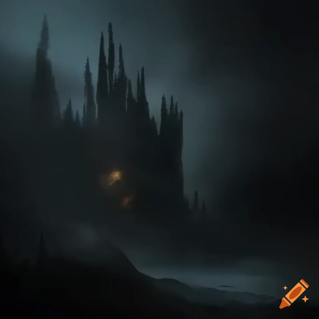 Dark and mysterious surreal and abstract 8k visuals on Craiyon