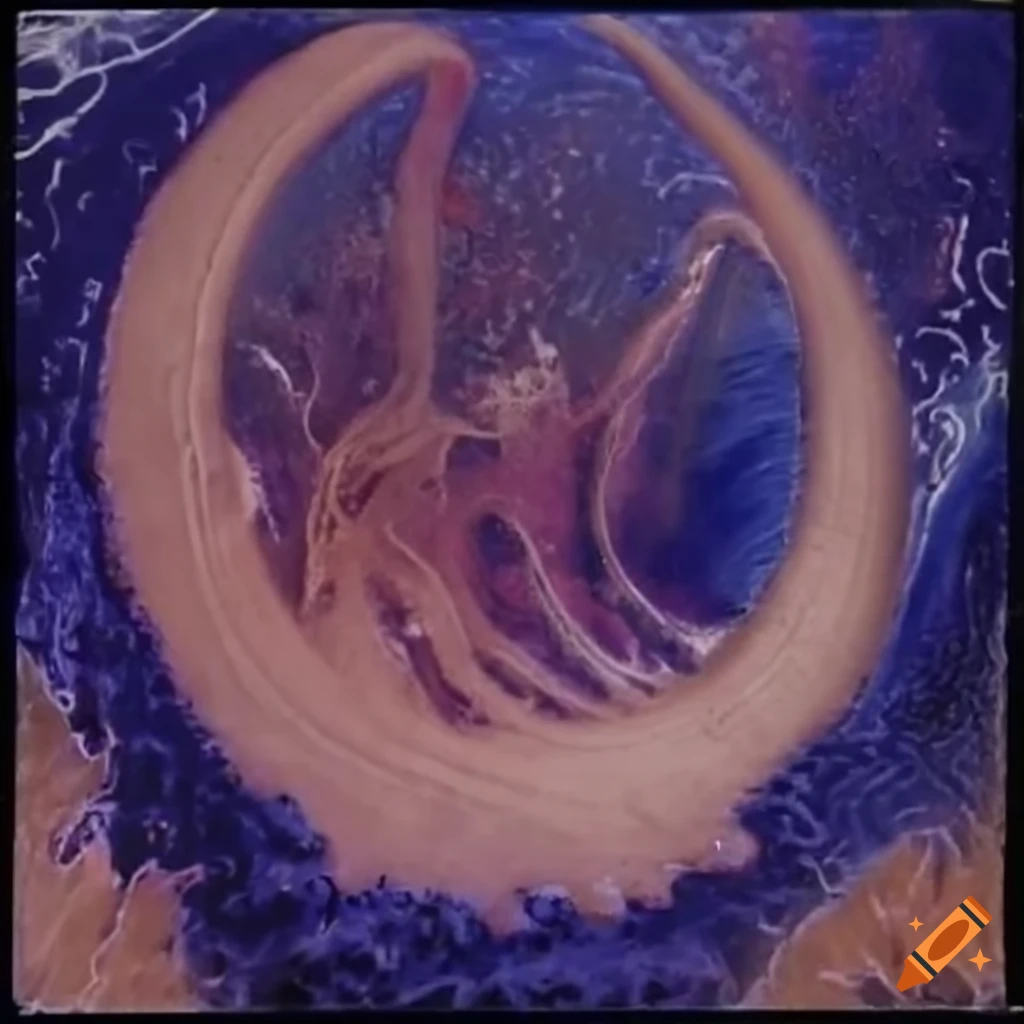 Pondlife algae distorted water lifeforms inspired by Harry Clarke and ...