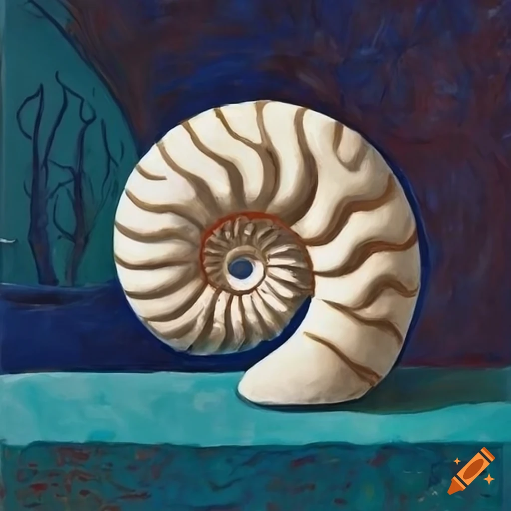 Special-shaped spatial structure with ammonite shell in white inspired ...