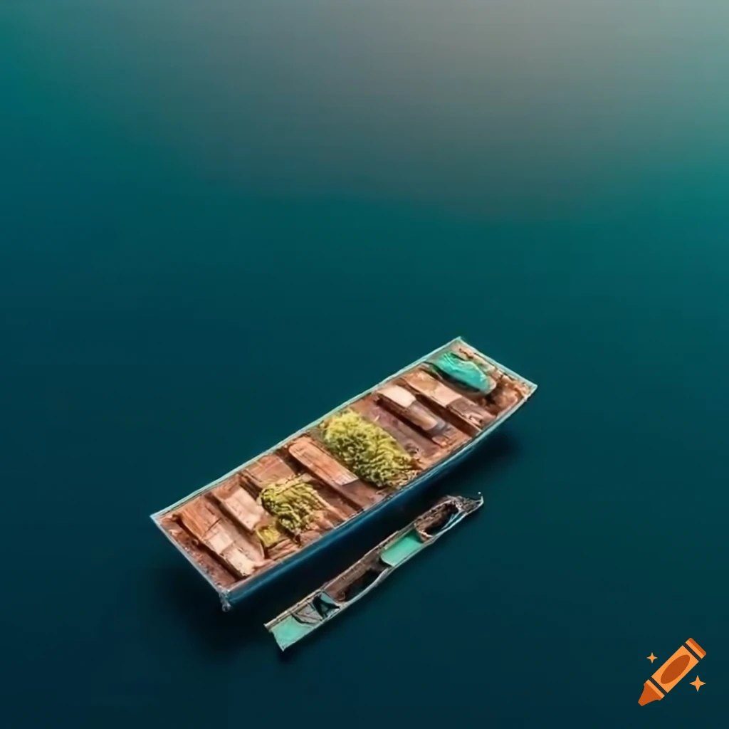 Floating seed library boat collecting seeds along the Mediterranean sea ...