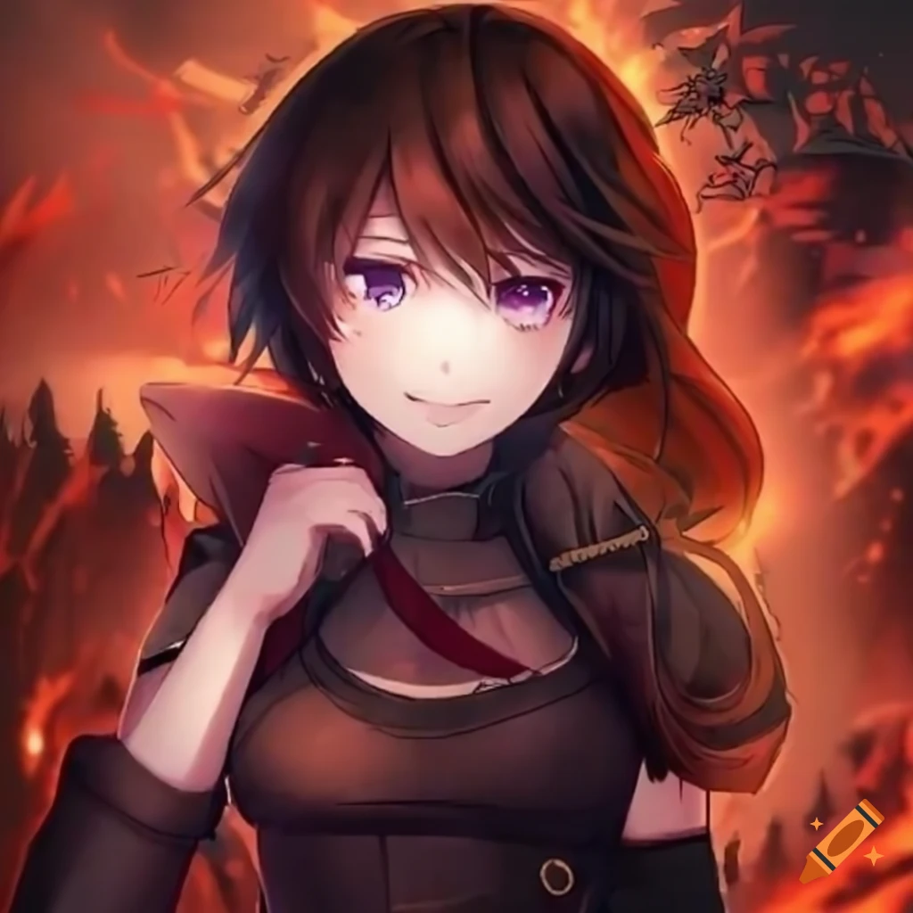 Cute anime characters from rwby on Craiyon