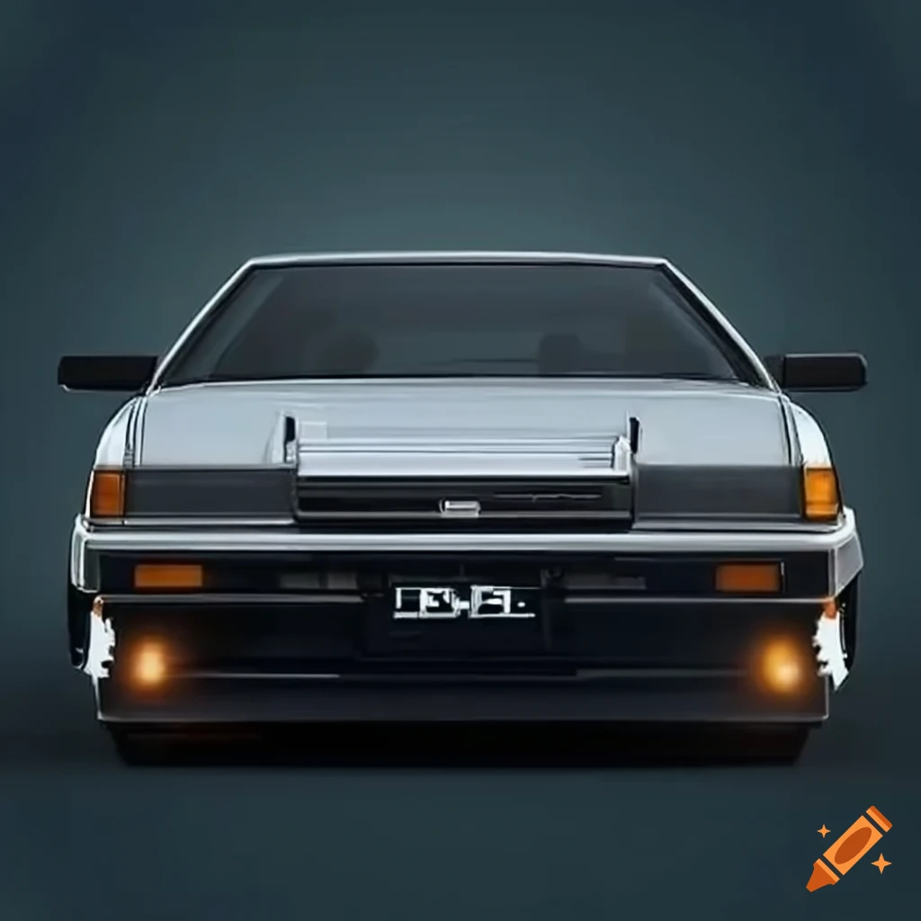 Modernized version of toyota ae86 on Craiyon