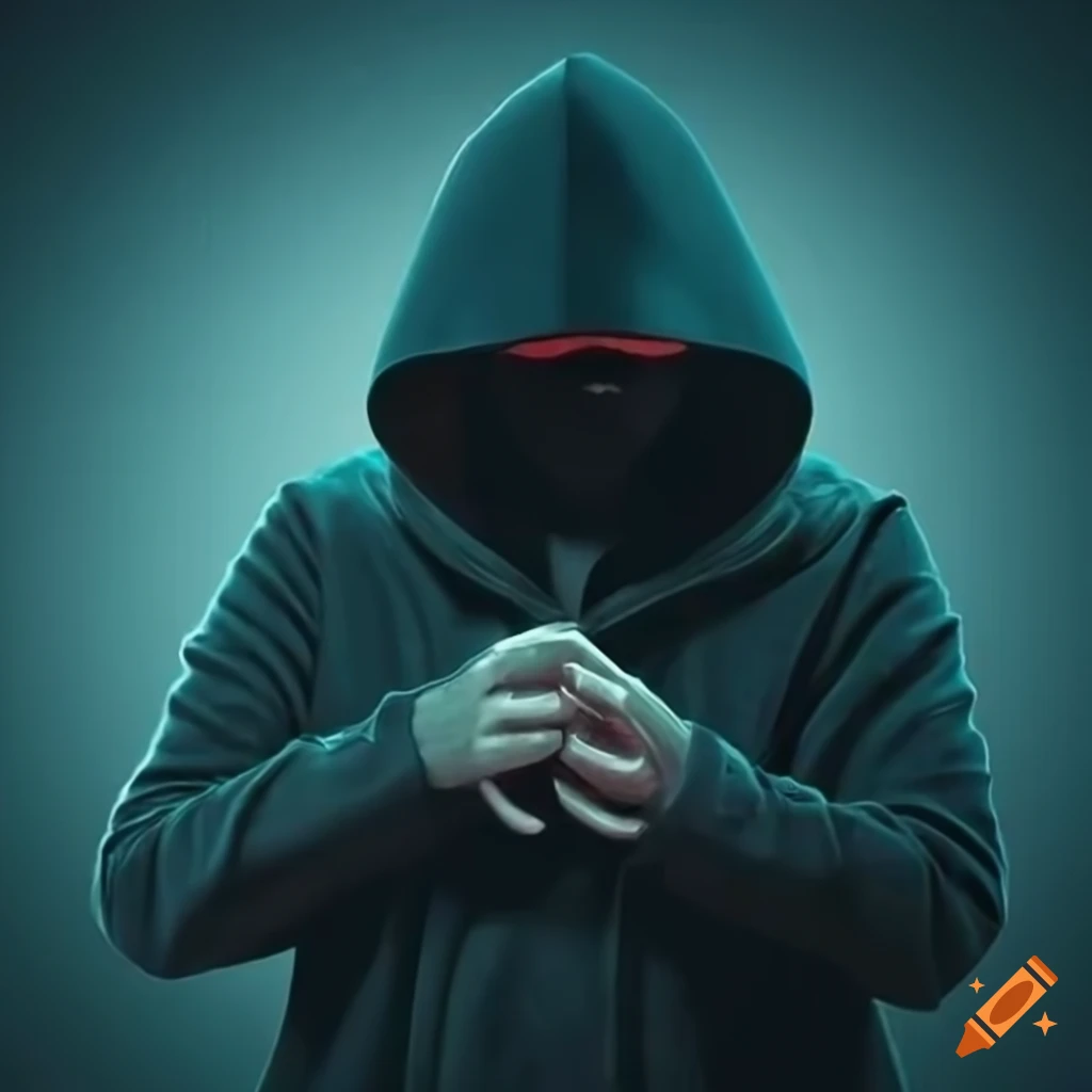 Hacker-themed background image on Craiyon