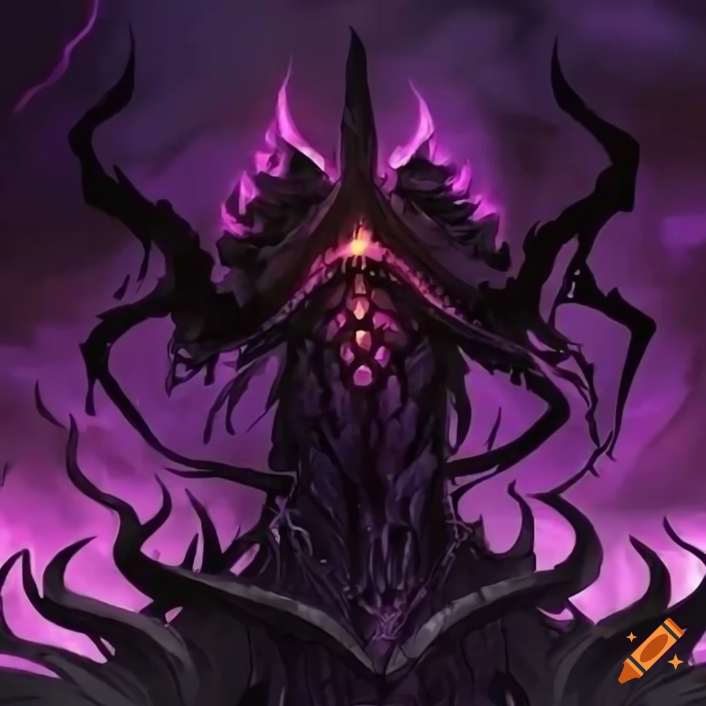 The void king, a powerful demigod leading the void with immense ...