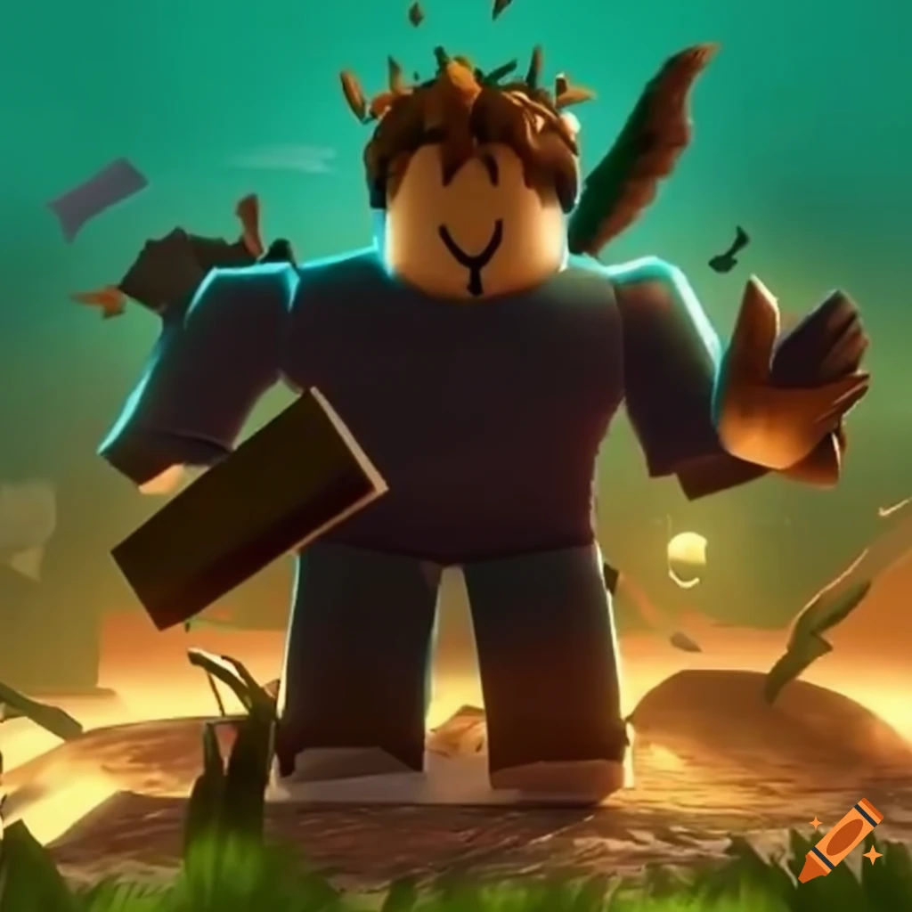 Roblox game plank battles on Craiyon