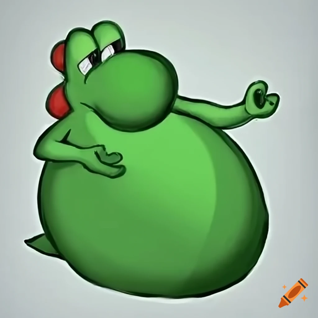 Detailed and vivid image of a green character from Super Mario Bros on ...