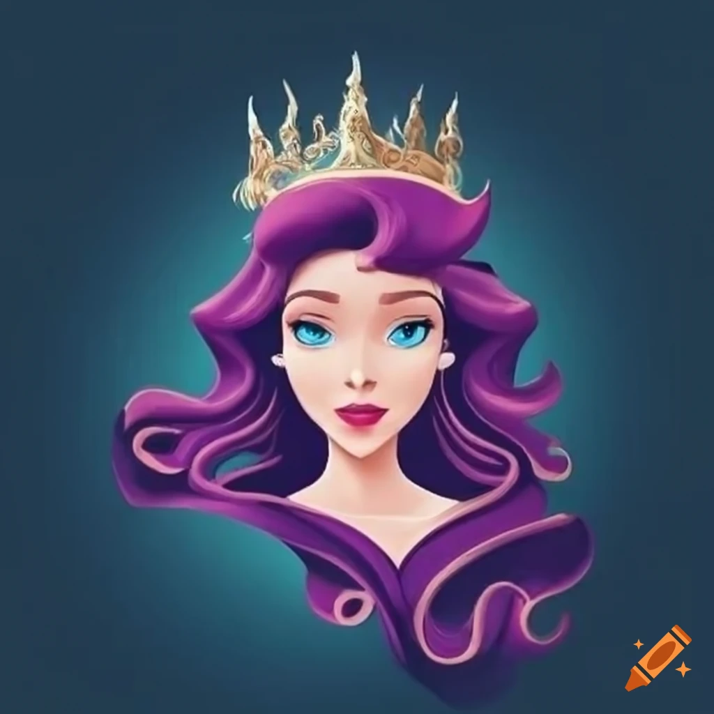 Princess logo on Craiyon