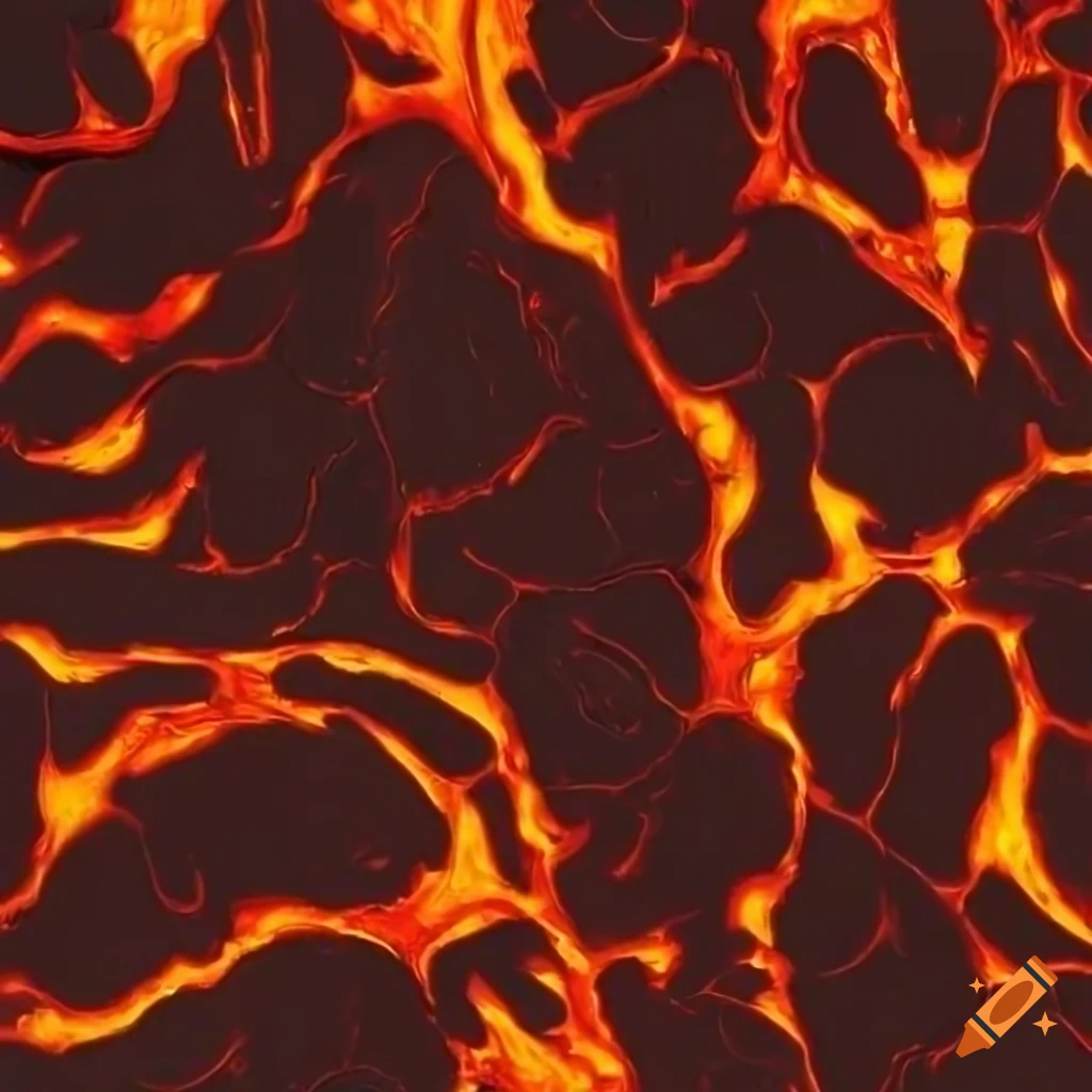 Lava texture on Craiyon