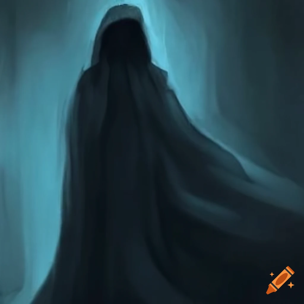 Cloak of shadows on Craiyon