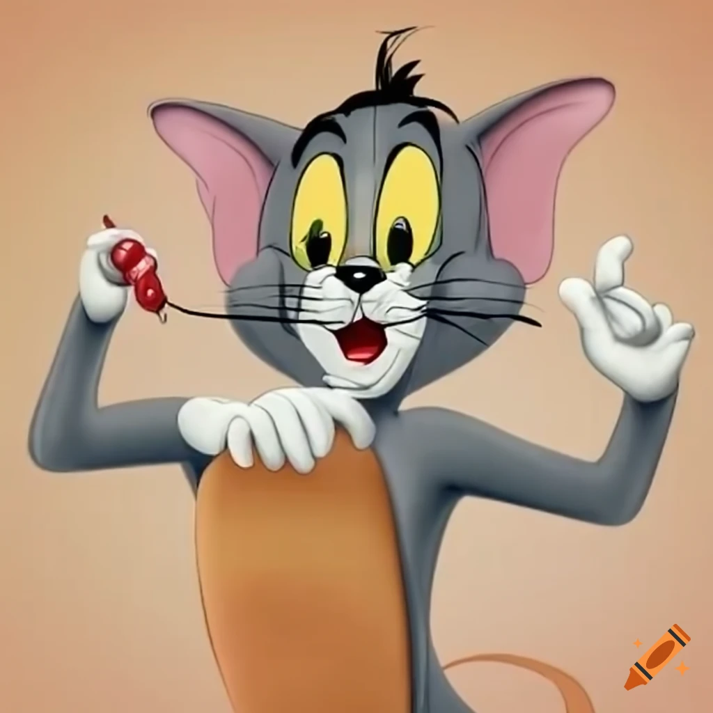 Tom And Jerry Catching Candy On Craiyon