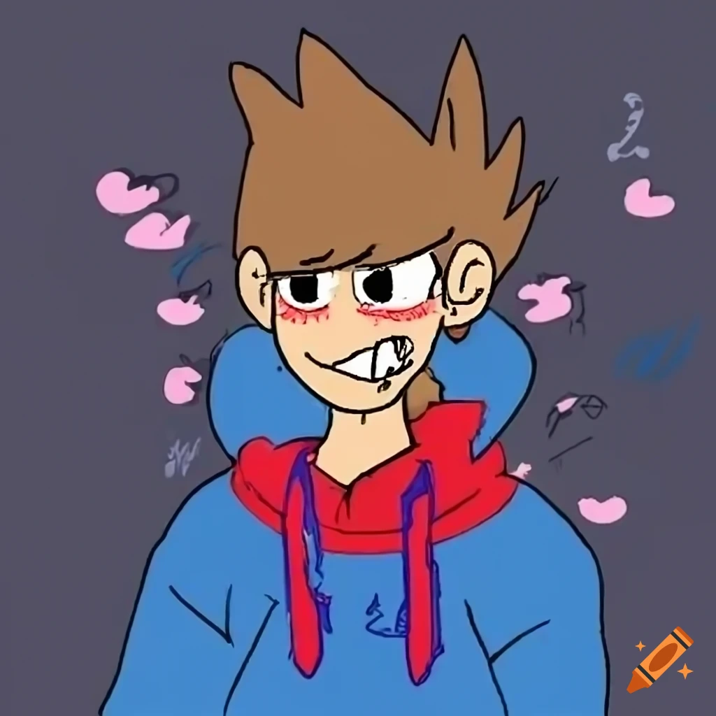 Art in the eddsworld style on Craiyon