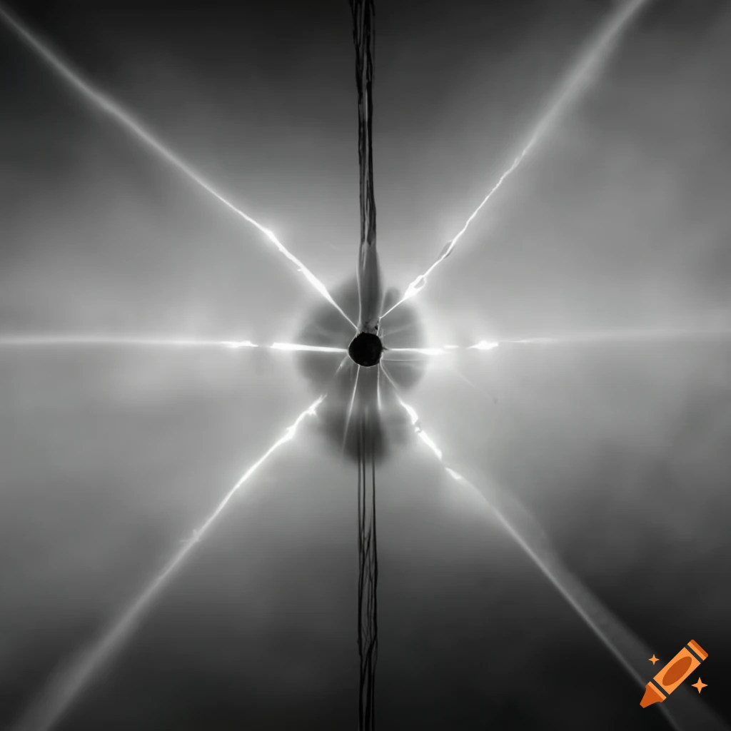 Solar death ray on Craiyon