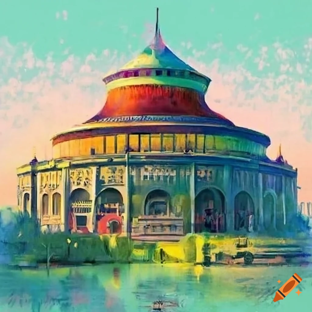 1893 world's columbian exposition scenery on Craiyon