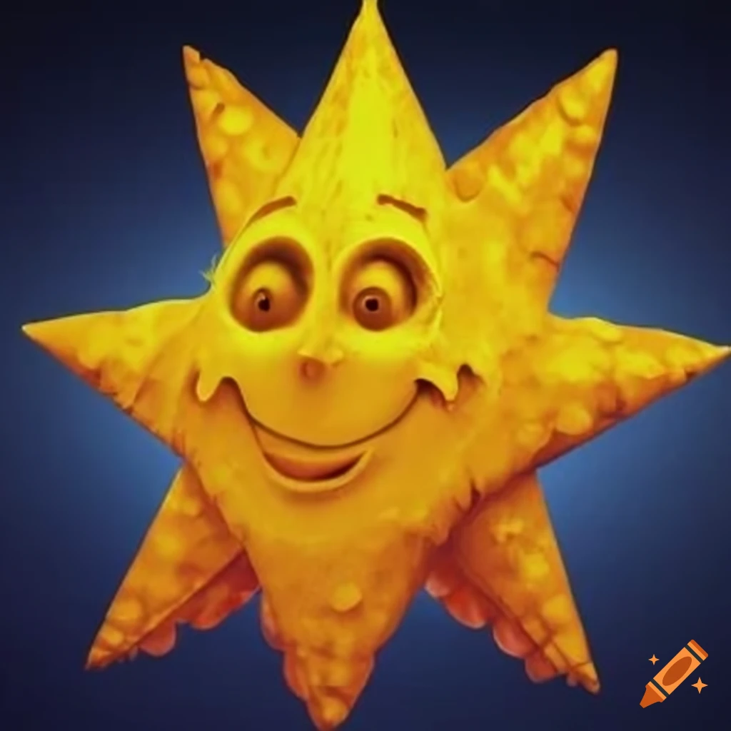 Yellow star on Craiyon