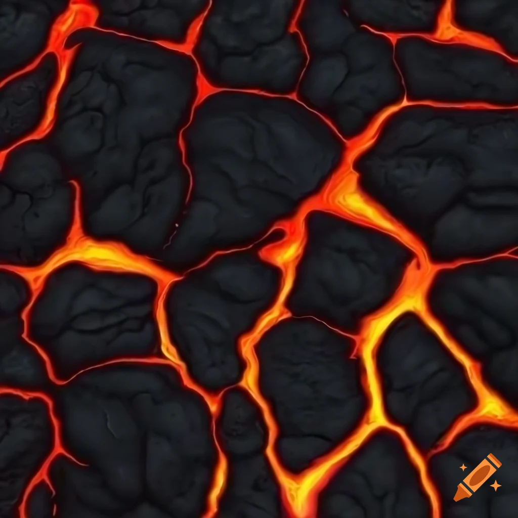 Lava texture on Craiyon