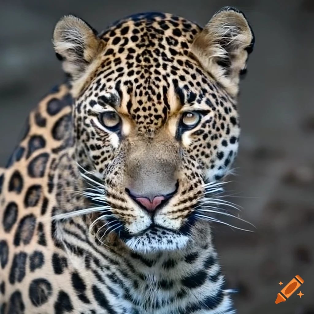 Leopard eyes in dark setting on Craiyon