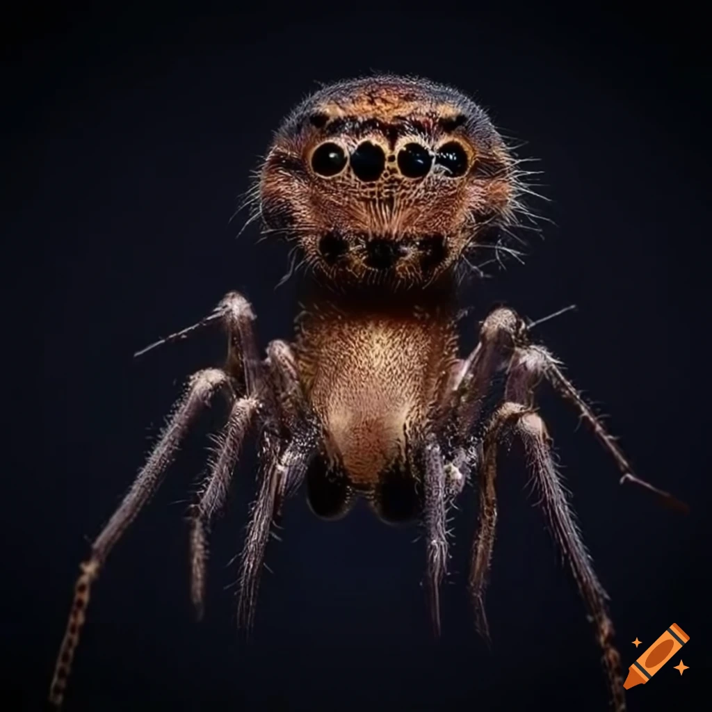 Extraterrestrial with 8 eyes in silk clothing on Craiyon