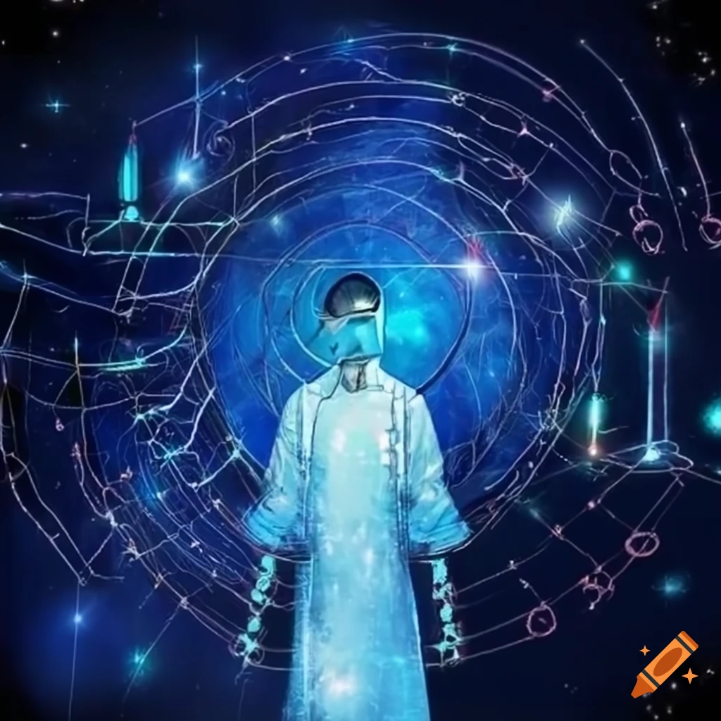 Scientist exploring electricity, space, physics, and chemistry on Craiyon