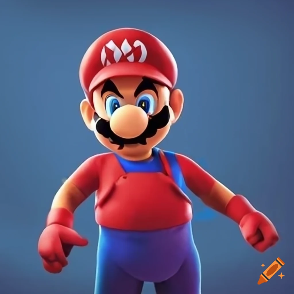 Red Mario curry dish on Craiyon