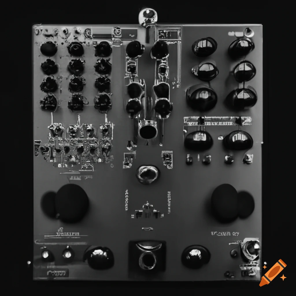 Band logo for an instrumental electronic modular metal group on Craiyon