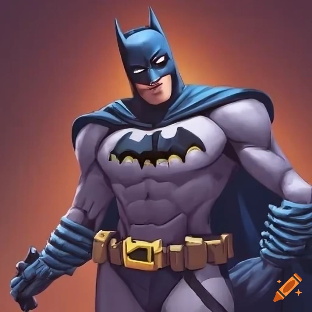 Batman '89 character from overwatch on Craiyon